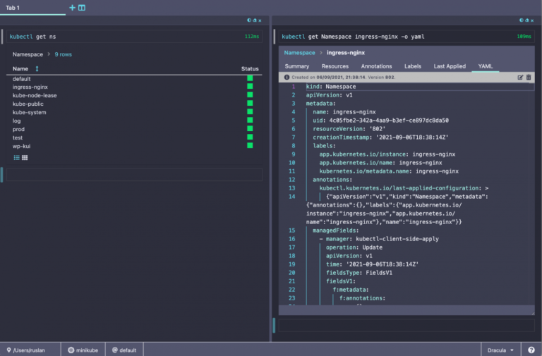 Kui — a "hybrid" CLI/GUI application for working with Kubernetes ...